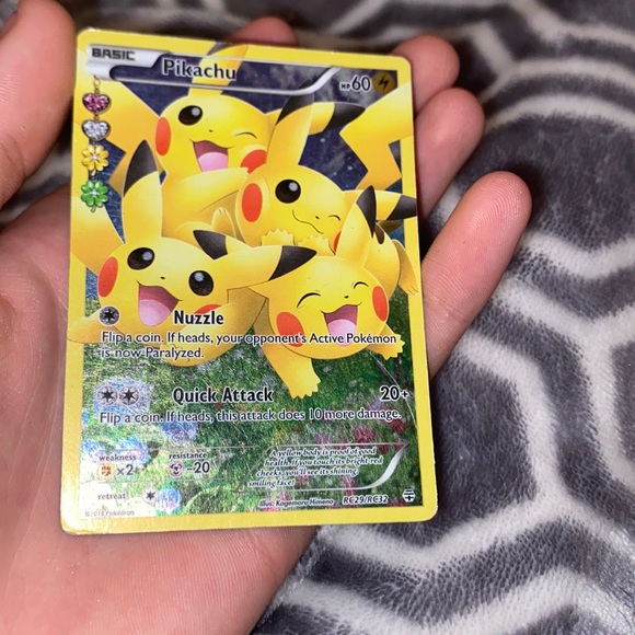 Pokemon | Toys | Full Art Promo Pikachu 26 Pokmon Trading Card | Poshmark